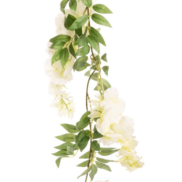 180cm Ivory Rose and Tiger Lily Wedding Garland - Lilys Bespoke Bouquets